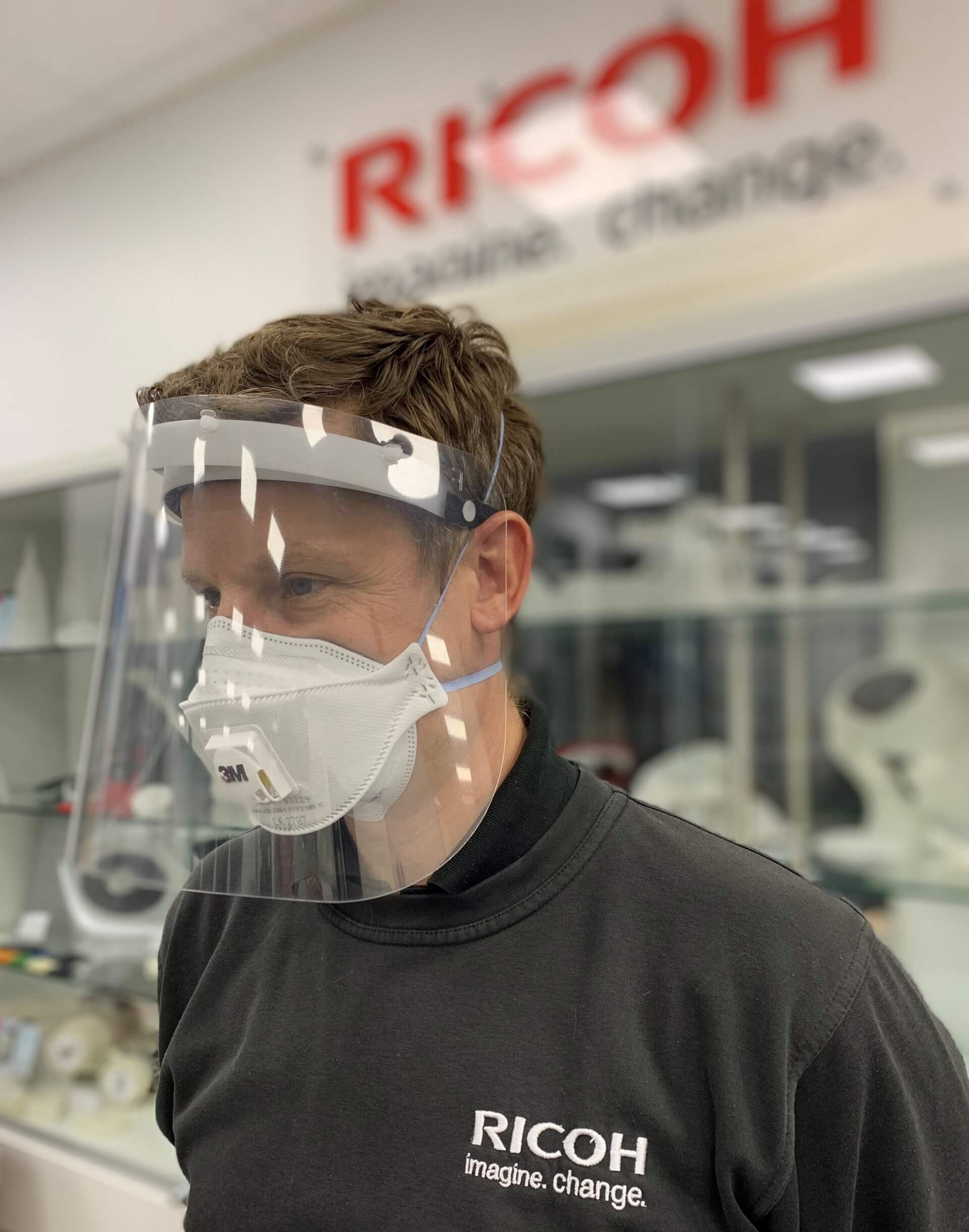 Ricoh 3D - News and Events - Buy protective face shields online now